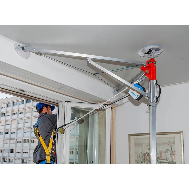 Ancrage mobile temporaire léger et rapide à installer