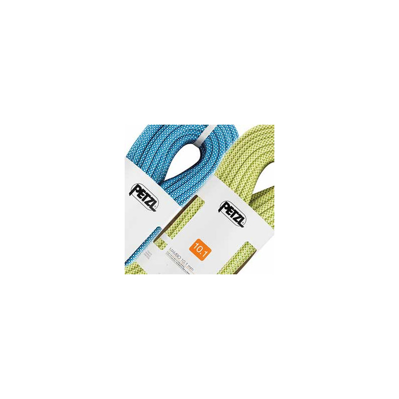 PETZL - CORDE DE TRAVAIL - Mambo 10.1mm semi-statique Couleur Turquoise ...