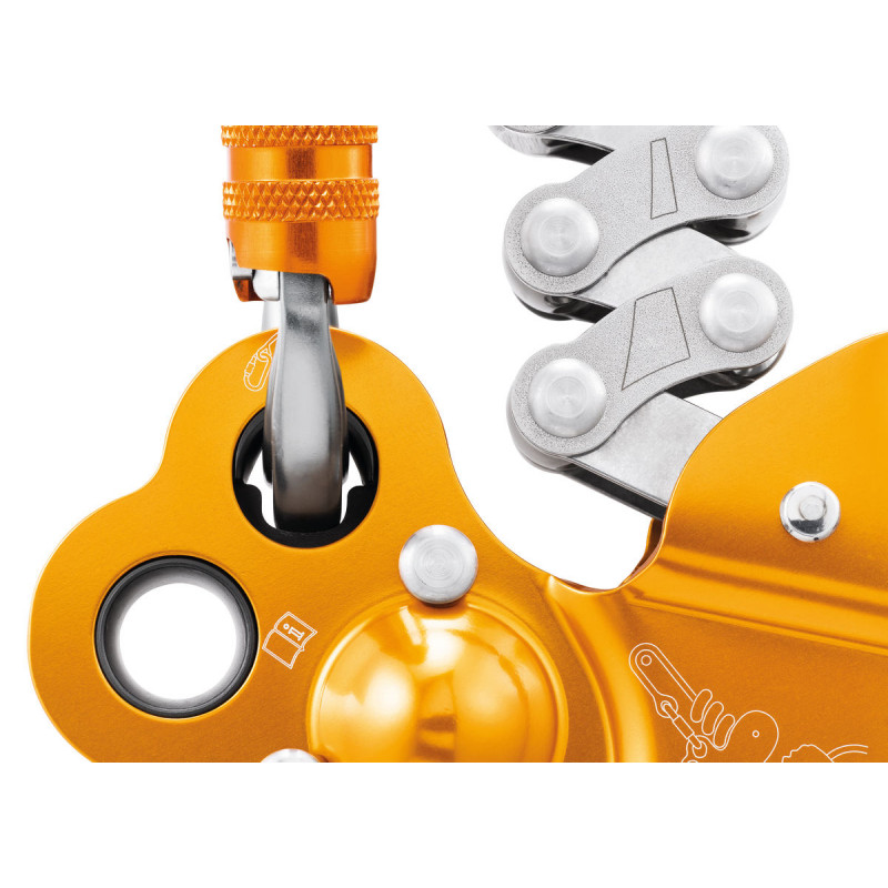 PETZL - Prusik mécanique ZIGZAG - bloqueur sur corde