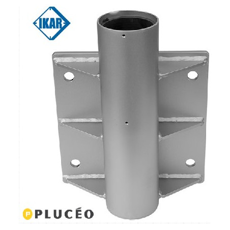 Embase mural - Support pour potence - EN795 - IKAR