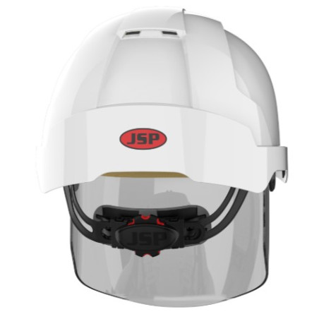 Casque de sécurité EN 397 avec visière EN 166 - JSP Couleur casque Blanc