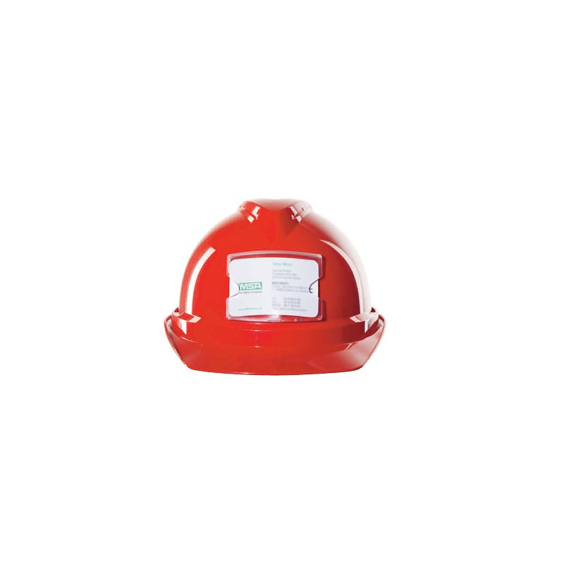 Casque de sécurité MSA - V-GARD 500 non ventilé + porte badge - ATEX ...