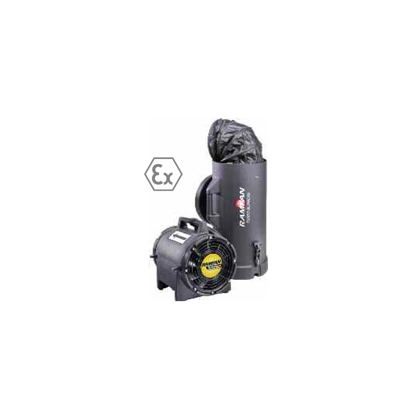 Ventilateur ATEX - Travaux en accès confiné - UB20 RAMFAN