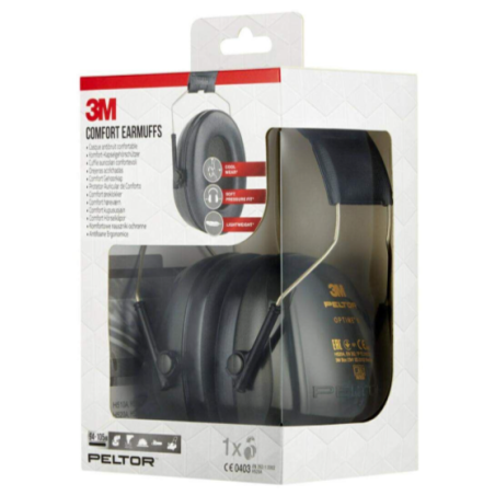 3M - Coquille Anti-bruit Peltor Optime II casque de chantier