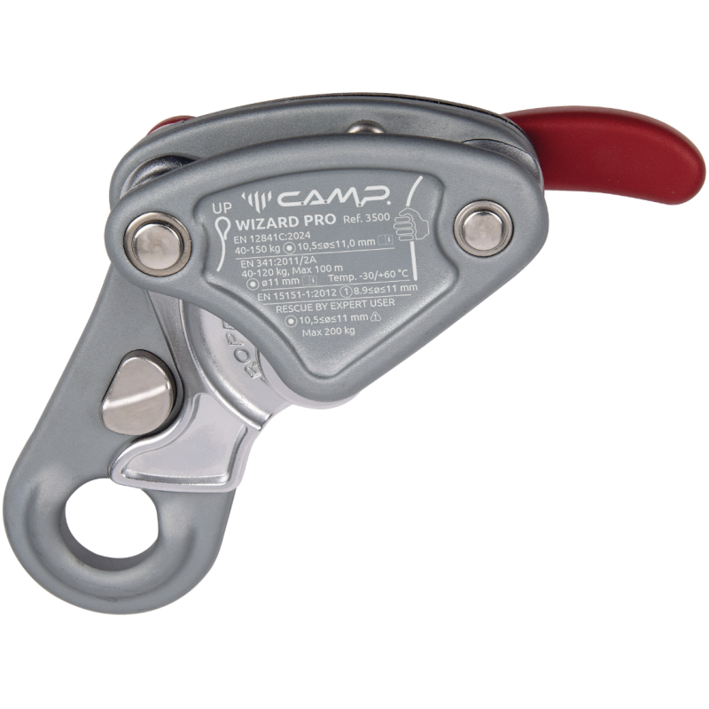 CAMP WIZARD PRO - Descendeurs sur corde léger et compact.