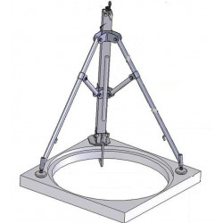 Tripode et trépied de sécurité secours milieu confiné CATEC